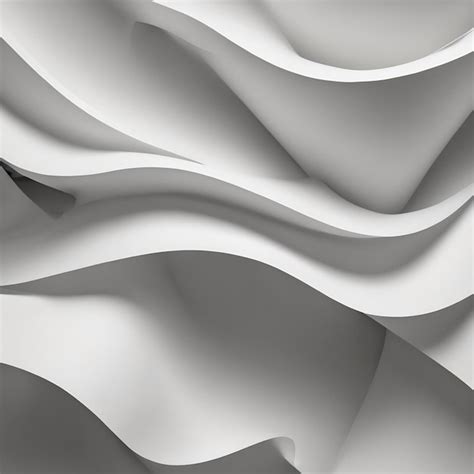 Premium Ai Image Abstract Background Of A Twisted Sheet Of White Paper
