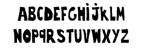 trouble font