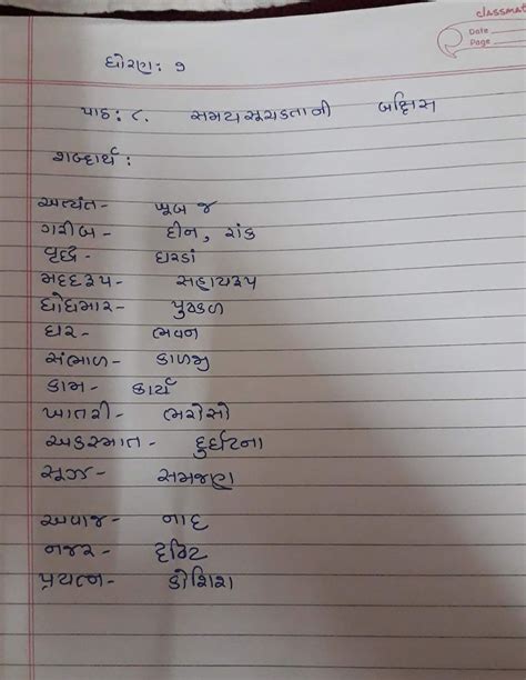 Stars Of Pis Ahmedabad Std Vii Gujarati Textbook And Notebook Work