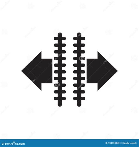 Indicators Icon Vector Sign And Symbol Isolated On White Background
