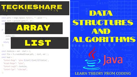 Data Structures And Algorithms Arraylist Java Teckieshare Part