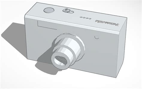 3d Design Camera Tinkercad