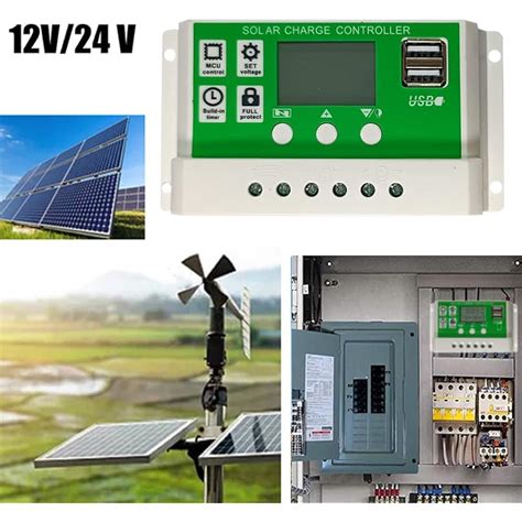 Solar Charge Controller 100a Solar Panel Regulator Indonesia Ubuy