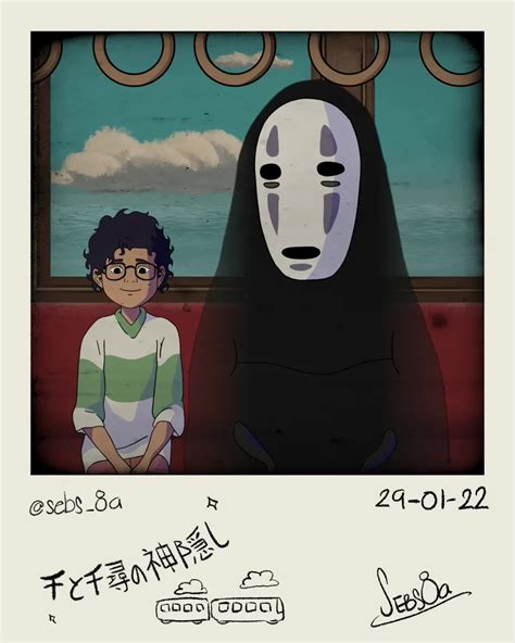 Artstation Fanart Sudio Ghibli Charcaters