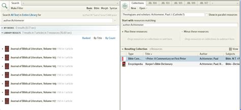 Bug Discrepancy In Selection By Author — Logos Community