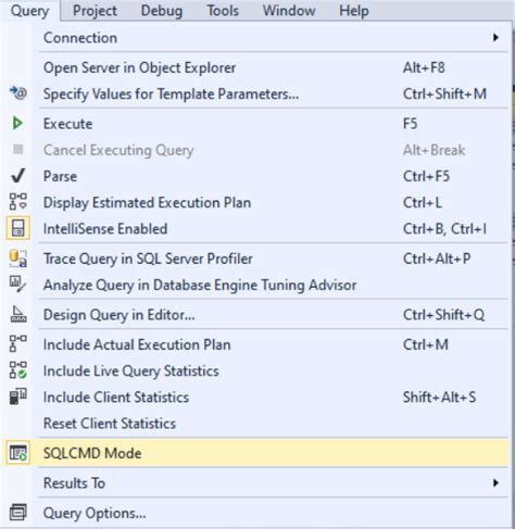 Hk Sql Server Doctor Running Query In Sqlcmd Mode In Ssms