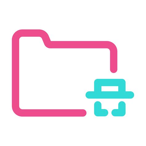 Scan Folder Icon Two Tone 14619484 Vector Art At Vecteezy