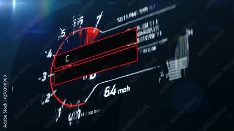 Car Computer Glitch Vehicle Hacked Message Imminent Accident Alert Hijacked Stock Video