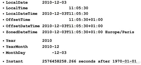 java time日期 时间api包总结 java time api封装 csdn博客