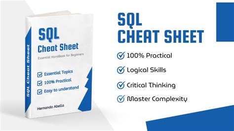 Sql Cheat Sheet Master Sql Faster And Smarter Dxnnvvh3 Python Coding