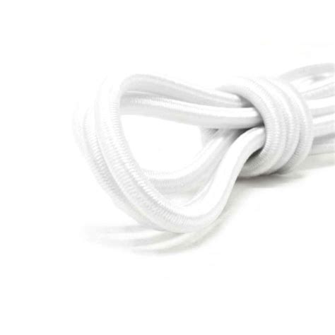 5mm White Pp Shock Cord 100m