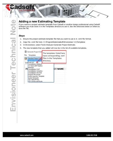 Project Cost Estimation Templates 9 Free Printable Word Excel PDF Formats Samples Examples