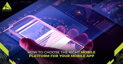 How To Find The Right Platform For Your Mobile App Development Arpatech Pvt Ltd Posted On
