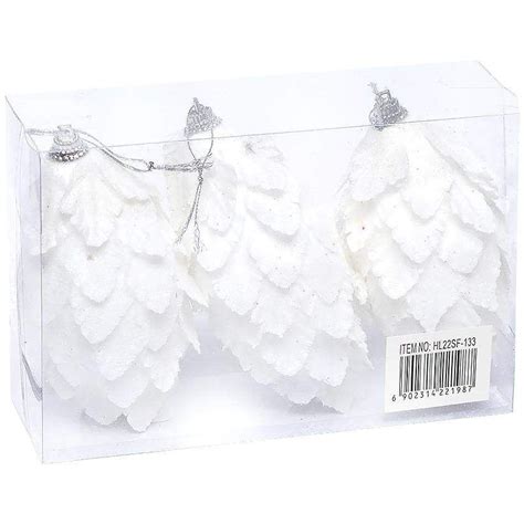 Набір ялинкових іграшок Bambi Шишки Hl22sf 133 3 шт 983921 — купить на Eva Ua — цена 162 грн