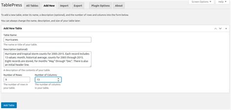 How To Add Tables In Your Wordpress Pages • Cssigniter