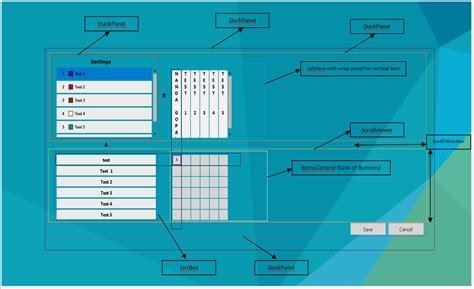 Wpf Custom Grid Control Stack Overflow