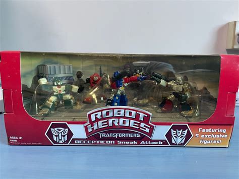 Transformers Robot Heroes Decepticon Sneak Attack Hobbies And Toys Toys And Games On Carousell