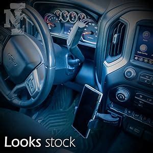 Never Inside Chevy Silverado Phone Mount Bullhorn