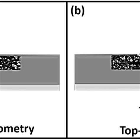 Schematic Cross Sectional View Of The Device With Electrical Connection Download Scientific