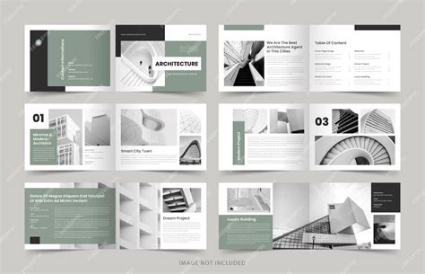 Premium Vector Architecture And Interior Portfolio Design Landscape