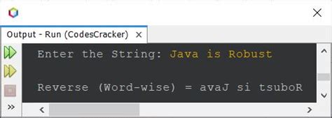 Java Program To Reverse A String