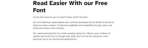 Atkinson Hyperlegible Is An Easy To Read Font For Low Vision Readers Adafruit Industries