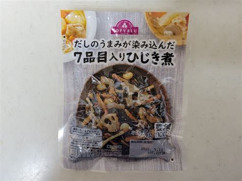 【中評価】トップバリュ だしのうまみが染み込んだ 7品目入りひじき煮の感想・クチコミ・カロリー・値段・価格情報【もぐナビ】
