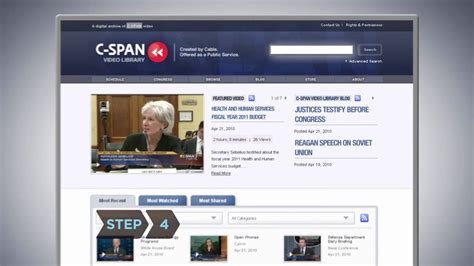 How To Search The C Span Video Library Youtube