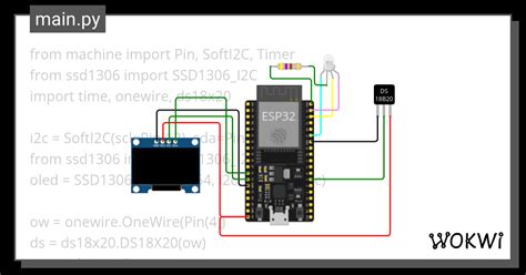 温度传感器 Wokwi Esp32 Stm32 Arduino Simulator