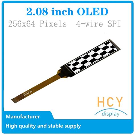 OLED Display Screen For Various Uses Inch X Single Color Wide Temperature Range