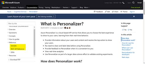 Tutorial Of Azure Personalizer This Tutorial Gives You Step By Step