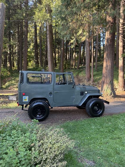 1968 Toyota Land Cruiser Suv Green For Sale
