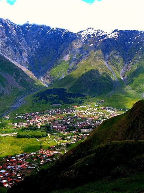 Kazbegi And Gergeti ყაზბეგი გერგეთი Georgia Country Georgia Natural