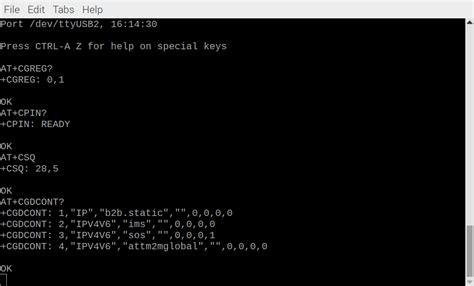 Setting Up A Data Connection Over QMI Interface Using Libqmi With LE C NF G G