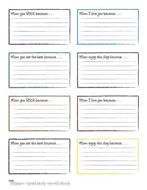 58 Free Printable Blank Index Card Template 4X6 With Blank Index Card Template 4X6 Cards