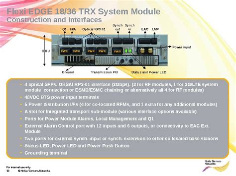 Telecom Implementation Guideline Flexi Multi Radio Site Solutions