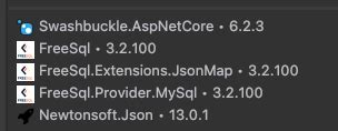 数组类型返回失败 Issue dotnetcore FreeSql GitHub