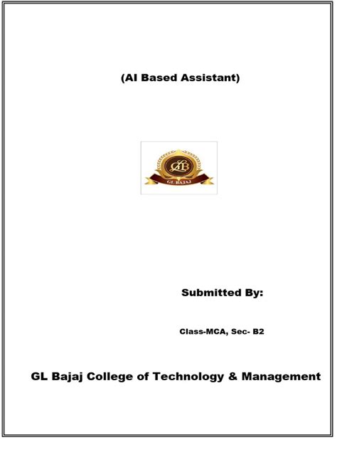 Ai Virtual Assistant Dd Pdf World Wide Web Internet And Web