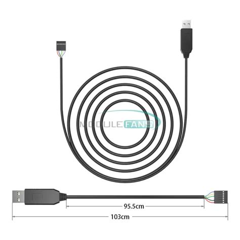 Ft232rl 6pin Ftdi Usb To Serial Adapter Module Usb To Ttl Rs232 Arduino Cable Eur 1640