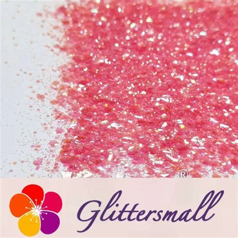 General Mixed Iridescent Translucent Pink Glitter C018 Glittersmall