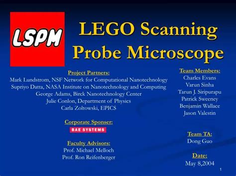 Ppt Lego Scanning Probe Microscope Powerpoint Presentation Free