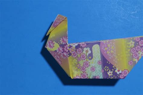 Origami Easy Duck Instructions