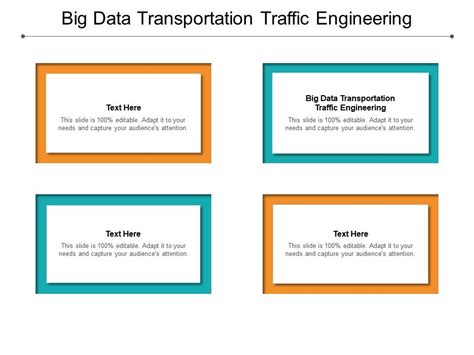 Big Data Transportation Traffic Engineering Ppt Powerpoint Presentation Portfolio Guidelines Cpb