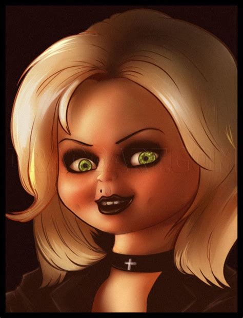 How To Draw Chucky And Tiffany Drawing Tips Guide