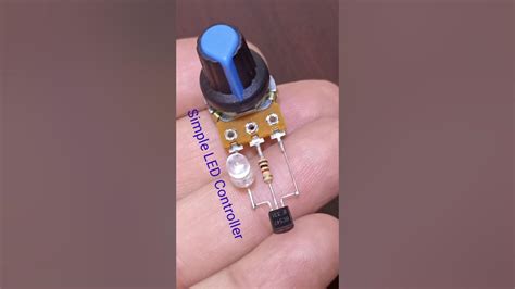 Simple Led Controller Using Bc547 Youtube