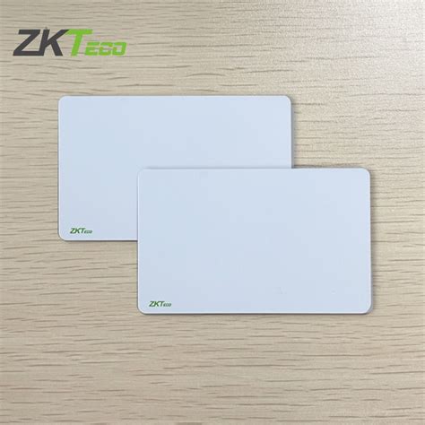 Zkteco 10 ใบ บัตรคีย์การ์ด 13 56mhz Mifare Card S50 Rfid Card แบบอ่านอย่างเดียว บัตรเปล่าพร้อม