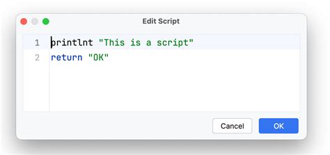 Script Task Документация Jmix