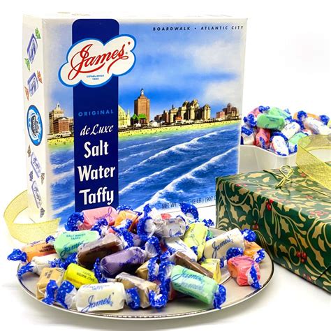 James Original Salt Water Taffy In Atlantic City T Box James