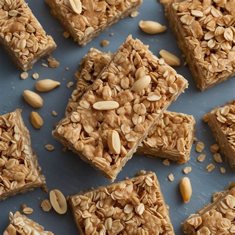 Crunchy Peanut Butter Oat Free Granola Bars