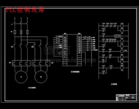 皮带运输机电气plc控制系统设计含2张cad图 机械5